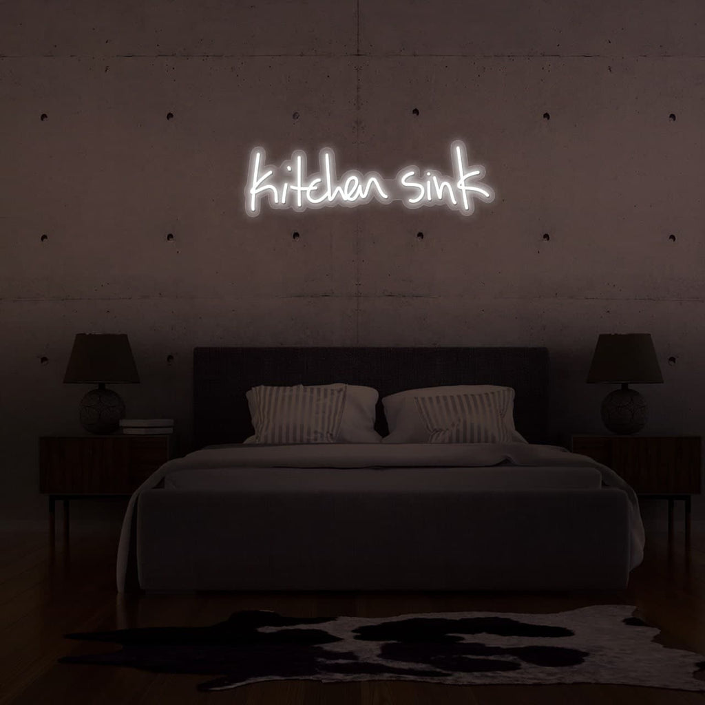Kitchen Sink LED Neon Sign