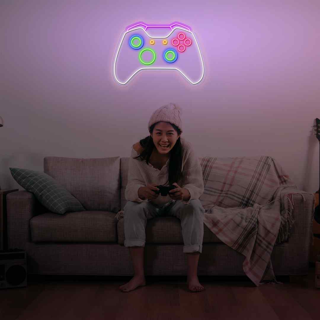 Elevate Your Gaming Setup with Our Eye-Catching Gamer Neon Signs
