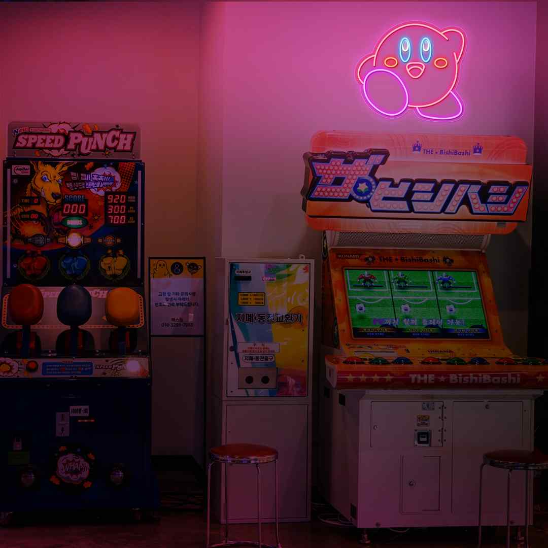Kirby Neon Sign